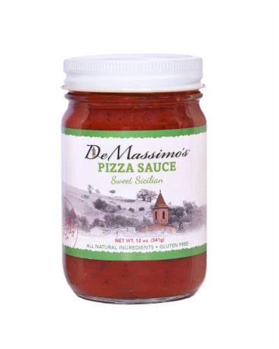 De Massimos Sweet Sicilian Pizza Sauce 12 Oz Kroger