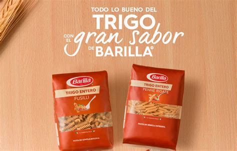 Barilla Trigo Entero la opción saludable y deliciosa para tus