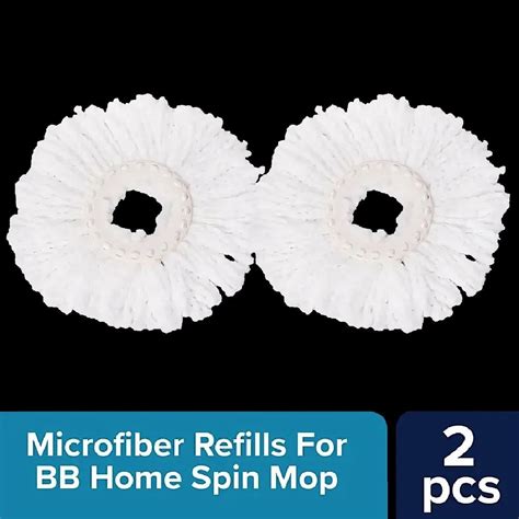 Microfiber Round Rotating Spin Mop Microfibre Refill For Cleaning