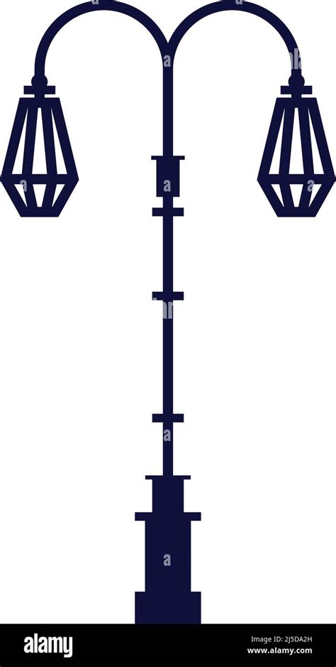 Classic Street Lamp Stock Vector Image And Art Alamy