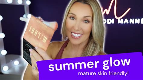 SUMMER BRONZED MAKEUP TUTORIAL USING DRUGSTORE PRODUCTS - YouTube