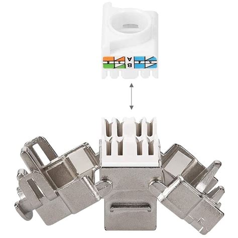 Keystone Module Kit Includes 8 Cat6a Shielded Grandado