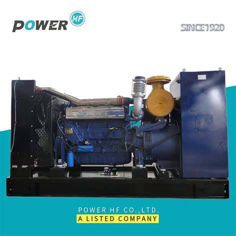 Water Cooling Open Generator Diesel 400kw 500kva 3 Phase Silent