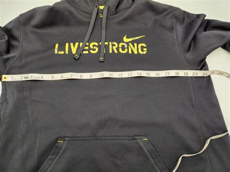 Nike Mens Thermafit Livestrong Black Hoodie Front Po Gem