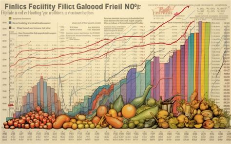 Rising Food Cost And Grocery Prices Inflation Premium Ai Generated Image