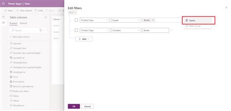 dataverse lookup column filter in alm scenario imenos