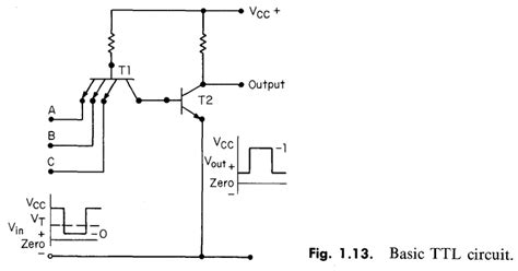 Circuit Analysis Why Was So Much TTL Logic Design Negative True Electrical Engineering