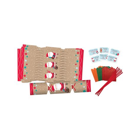 Make And Fill Your Own Christmas Cracker Kit Santa Poundfun™