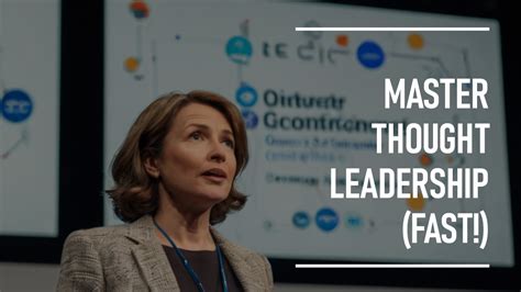 Busy Tech Ceo Master Thought Leadership Fast