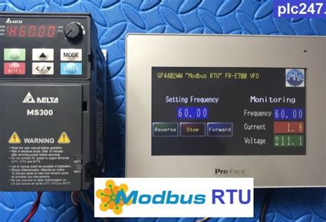 Hmi Proface And Plc Omron Rs232 Connection
