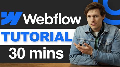 Webflow Tutorial 2024 Make A Professional Website As A Beginner Youtube
