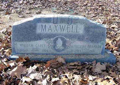 William Carey Maxwell 1901 1994 Homenaje De Find A Grave