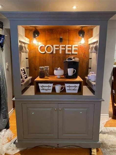 Coffee Bar Rustic Ideas