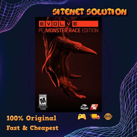 Evolve Monster Race Edition Pc Digital Download Offline Shopee