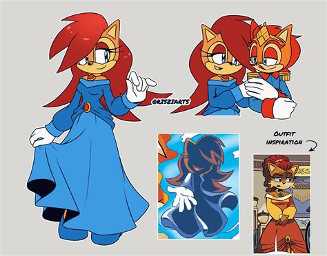 Sonamy And Sally For Bound For Freedom Sonic X Sally Week