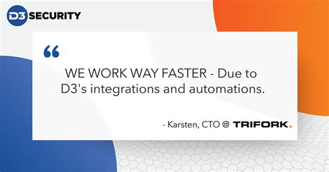 D3 Security On Linkedin Smart Soar™ Platform Demo D3