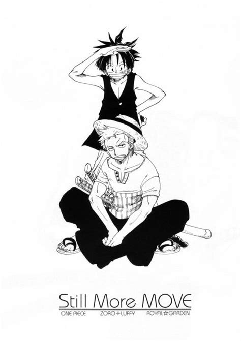 Doujinshi Zoro X Luffy Still More Move Wattpad