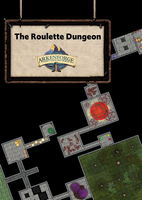 The Roulette Dungeon Arkenforge Drivethrurpg