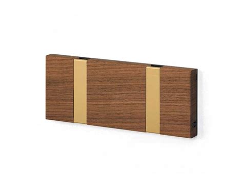 Knax Knagerække Med 2 Messing Knager Loca