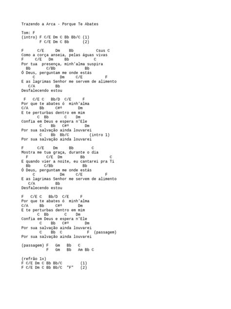 Porque Te Abates Pdf