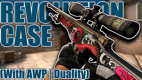 REVOLUTION CASE With AWP Duality CS GO Showcase YouTube