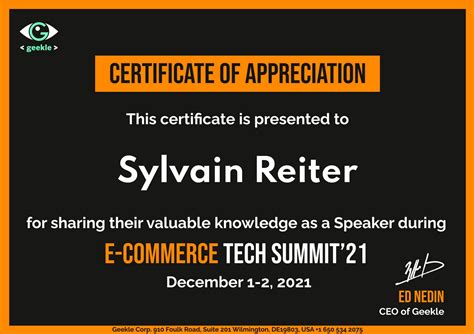 Accessibility In ECommerce Geekle Tech Summit Sylvain Reiter The UX CTO