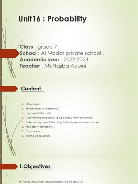 Understanding Probability An In Depth Look At Key Concepts Of