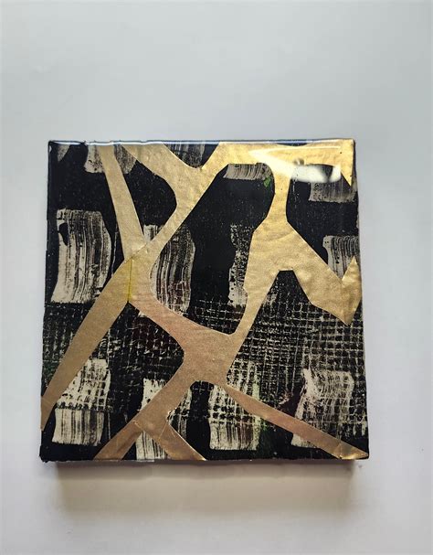 Mini Collage Art Handart