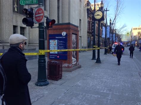 Calgary Police Investigate Daylight Downtown Stabbing Calgary