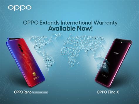 Oppo Offers International Warranty For The Find X And Reno Fc Barcelona Edition Soyacincau