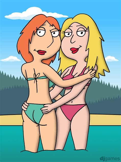American Dad Francine Bikini Cumception