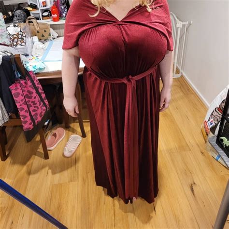Copper Bridesmaid Dress Infinity Dress Wrap Dress Convertible Dress
