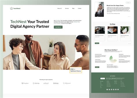 Technest Crafting Standout Digital Solutions Behance