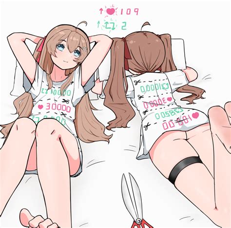 Rule 34 109kpm 2025 2girls Aged Up Bed Blue Eyes Bottomless Brown Hair Duo Evil Neuro Female