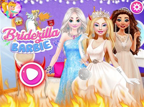 Bridezilla Barbie Dress Up Game