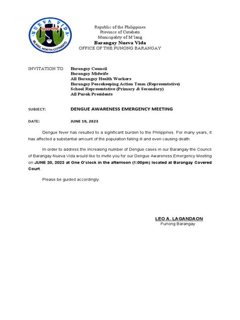 Memorandum Sample Pdf