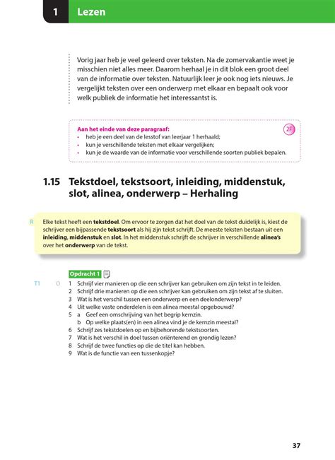 Op Niveau Onderbouw Leerjaar 2 Havo Vwo Inkijkexemplaar By