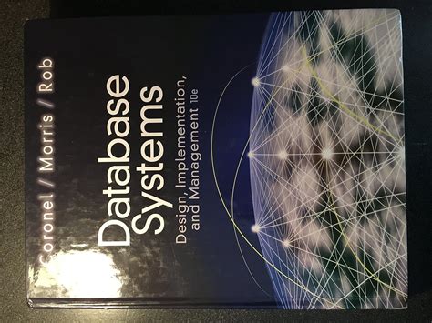 Database Systems Design Implementation And Management