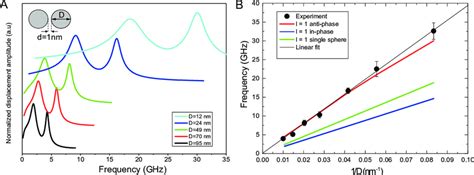 Figure S5 A Calculated Vibrational Spectra As A Function Of Np Size Download Scientific