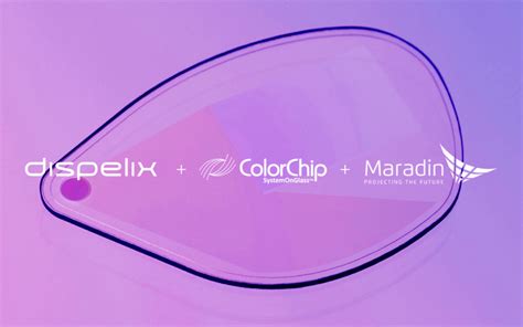 Dispelix Colorchip And Maradin Partner On Mems Based Lbs Solutions For