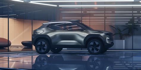 Futuristic Electric Compact Suv Technical Design Blueprint Premium Ai
