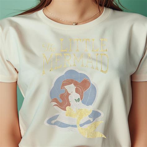 Disney The Little Mermaid Ariel Shell Portrait Png The Litt Inspire Uplift