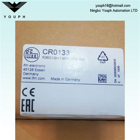Ifm Cr0133 Mobile Machines R360 32bit Ext 32 In 32 Out Programmable