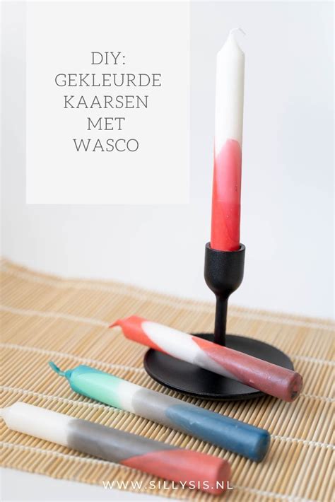 Gekleurde Kaarsen Met Wasco Upcycle Diy Artofit