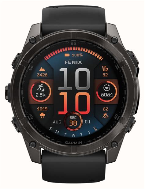 Garmin Fenix 8 51mm Amoled Sapphire Premium Multisport Gps Smartwatch