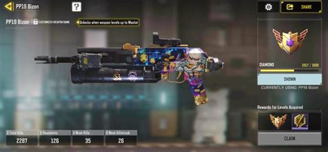 My Pp19bizon Wont Level Up Past Diamond Yall Know Why Rcodm