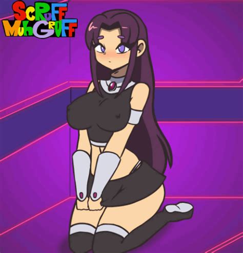 Rule 34 2d 2d Animation Animated Black Clothing Blackfire Dc Dc
