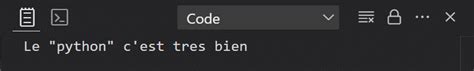 Les Chaînes De Caractères En Python