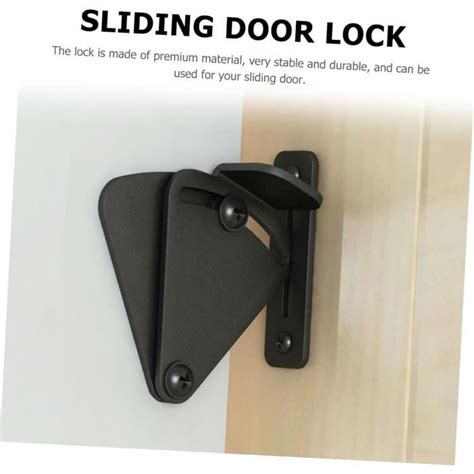 Jeu Serrure De Porte Coulissante De Grange Serrure De Confidentialité Pour Porte Placard