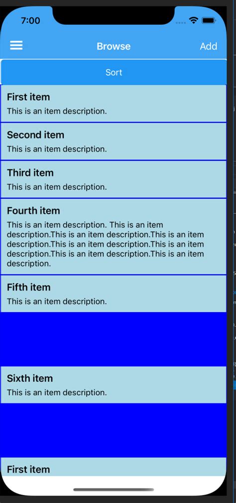 Bug CollectionView Layout Issues Issue 12722 Xamarin Xamarin